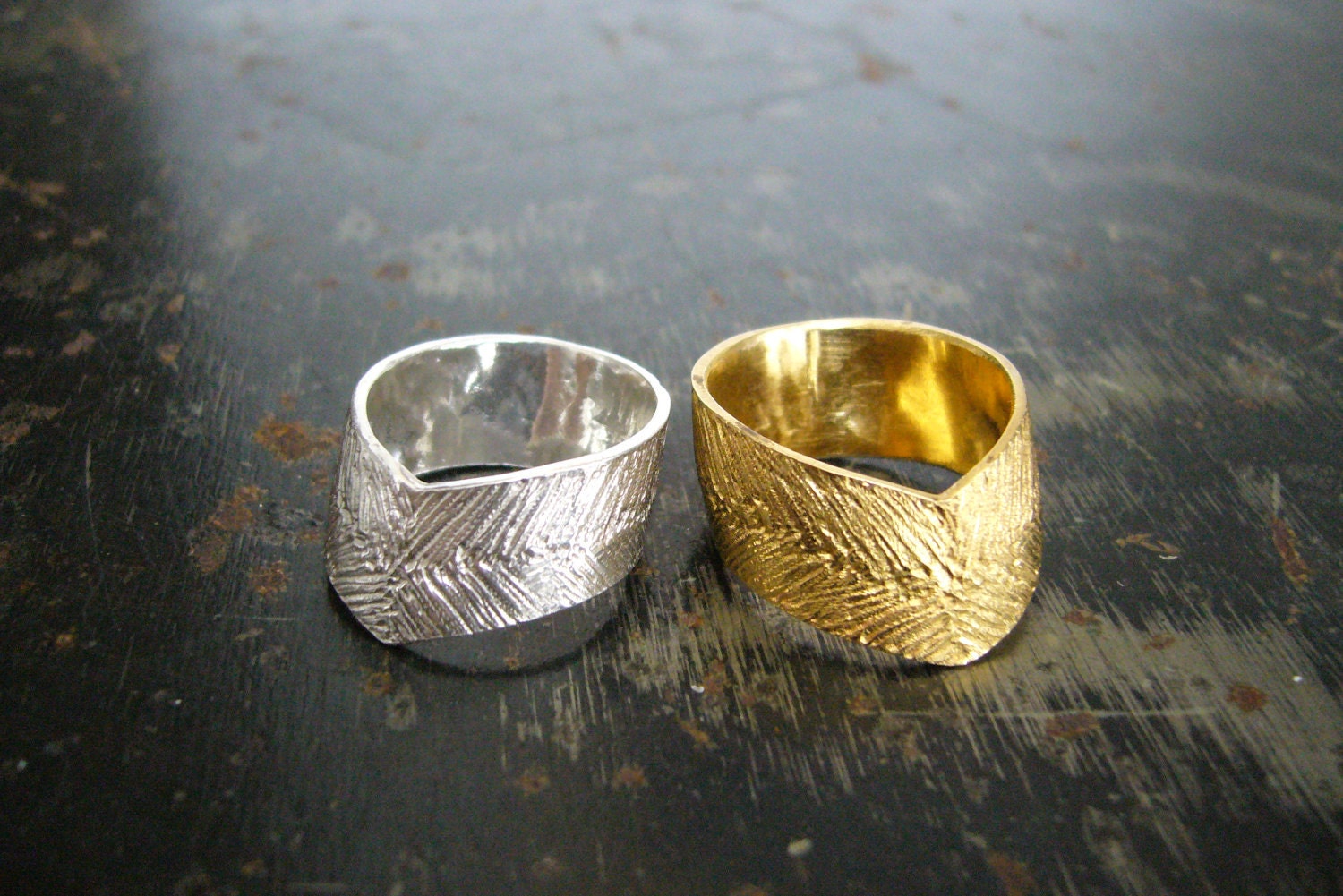 Sterling Silver Ring Silver Rings for Women Chevron Ring | Etsy