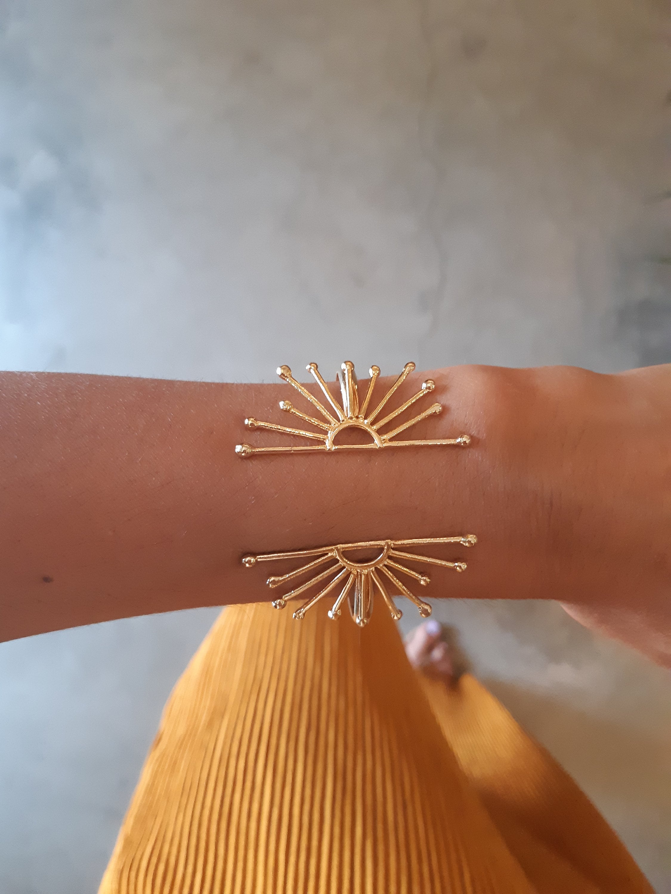 Gold Cuff Bracelet Gold Cuff Bracelets for Women Statement - Etsy