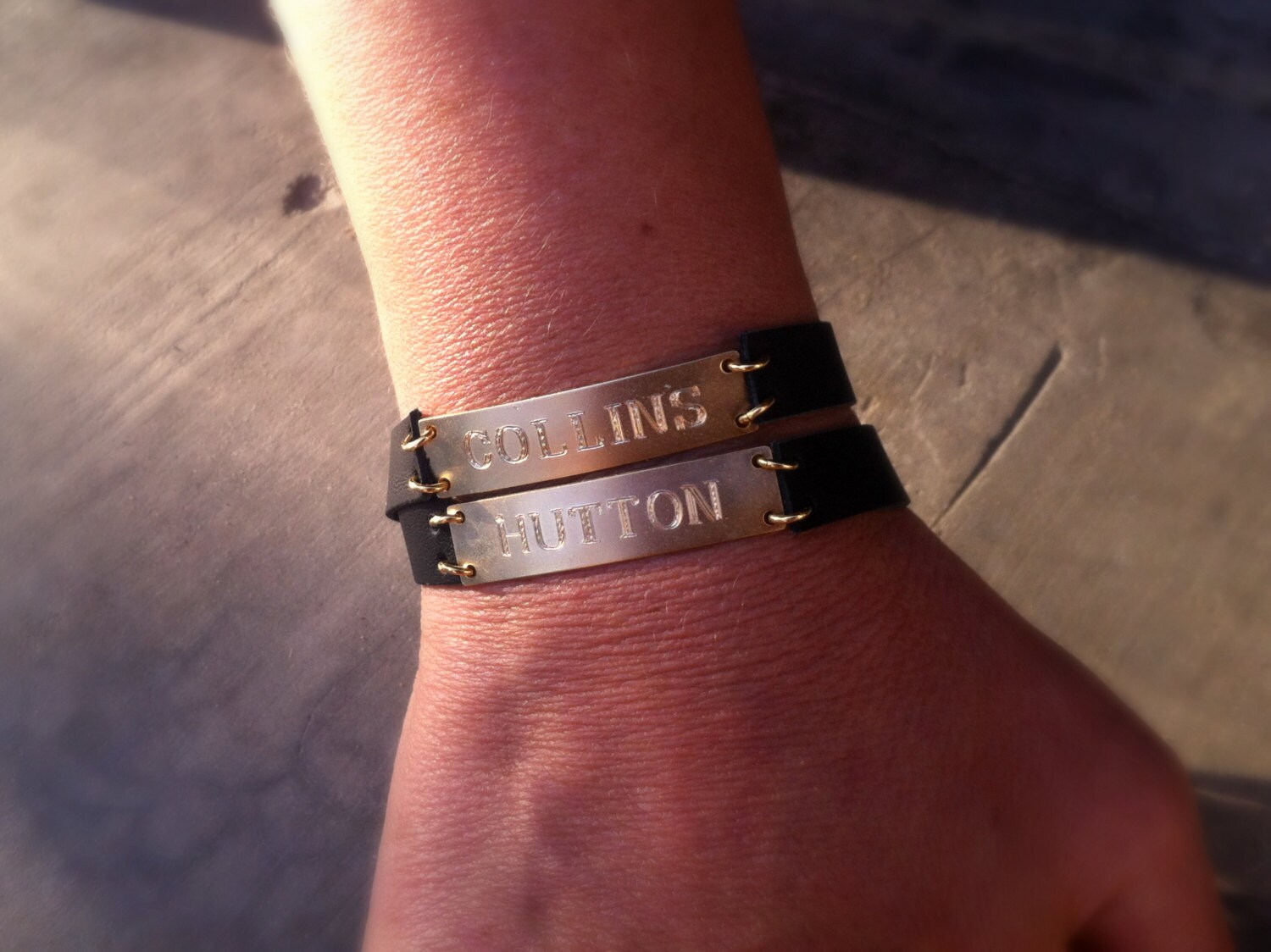 Personalized Leather Bracelets for Women Personalized Gifts | Etsy