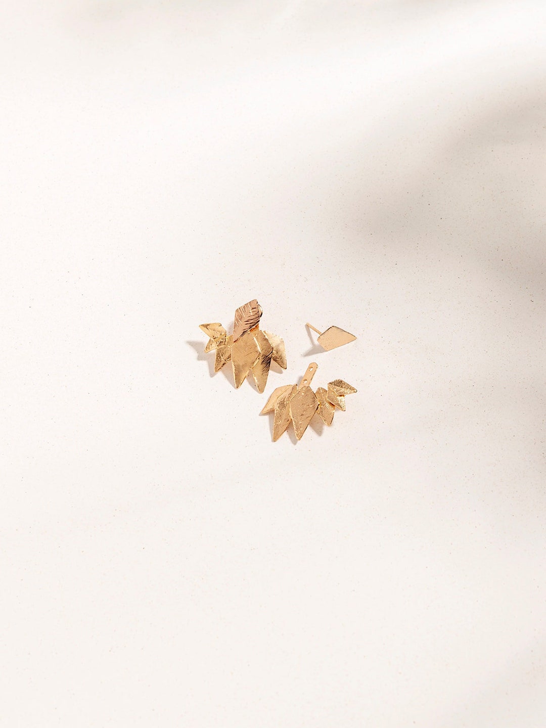Ear Jackets Front Back Earrings Sun Earrings Nature - Etsy