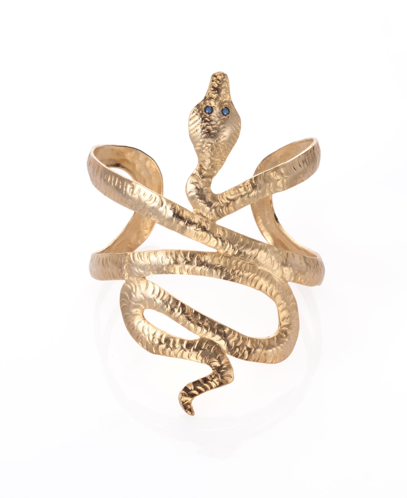 Snake Bracelet, Gold Snake Arm Cuff, Metalwork Serpent Arm Bracelet ...