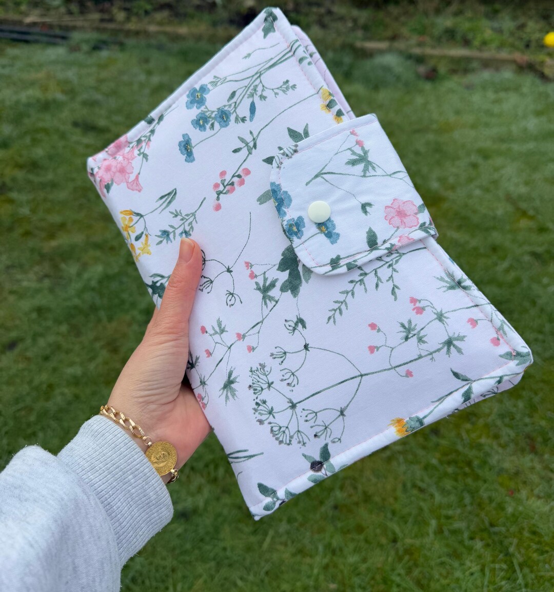 Handmade Book Cover Made From 100% Cotton – Perfect for Passionate ...