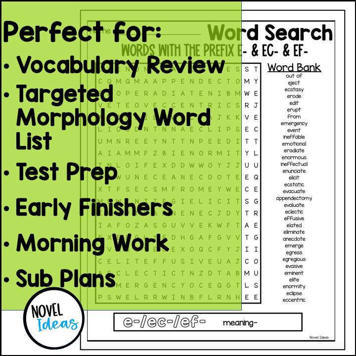 Greek and Latin Stems, Prefixes & Roots Morphology 66 Word Activities ...
