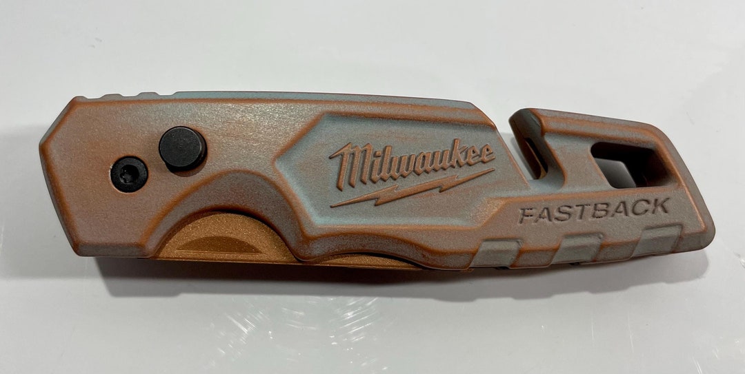 Milwaukee Fastback Cerakote Custom Copper Blue Patina Battle Worn ...