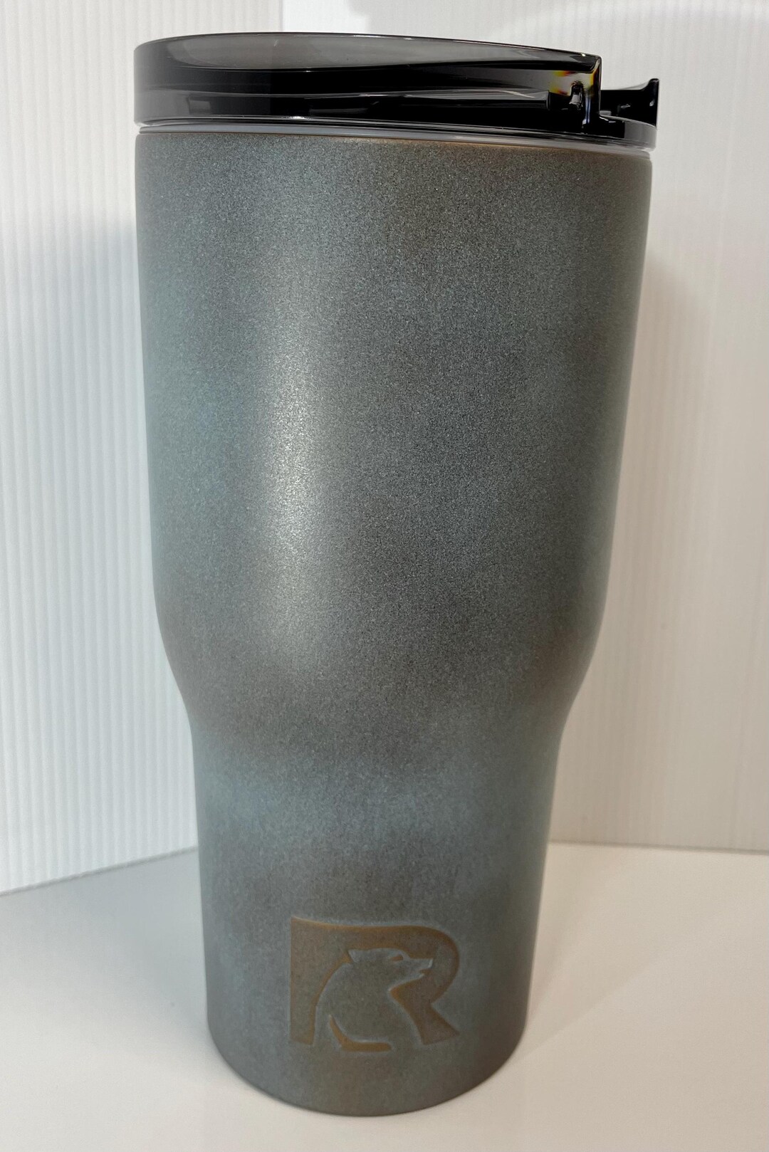 Blue Bronze Patina Vintage Cerakote Coated Rtic Ceramic Lined Tumbler ...