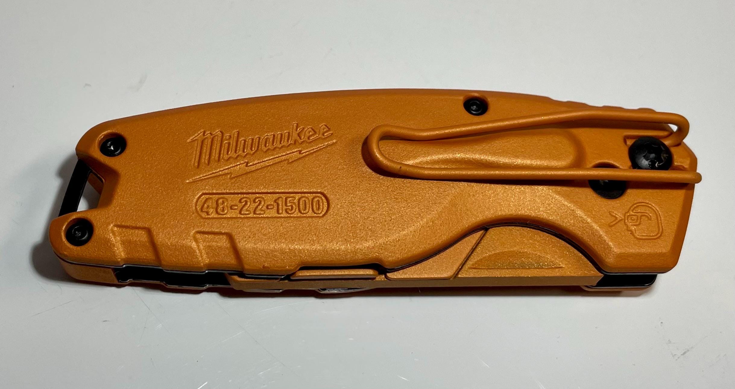 Milwaukee Fastback Compact Custom Cerakote Coated Metallic Orange ...