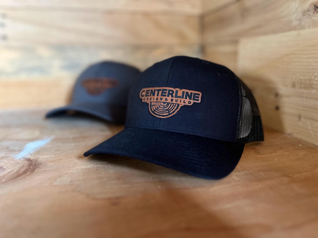 Custom Leather Patch Hats - Die Cut - Heat Press - Richardson 112 ...