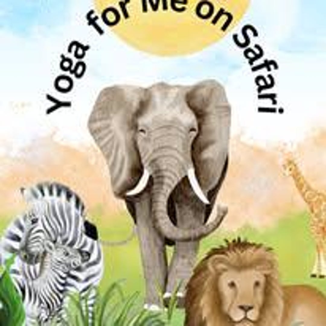 Childrens Yoga Mindfulness Safari Book Wellness, - Etsy