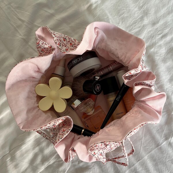 Drawstring Makeup Bag - Etsy