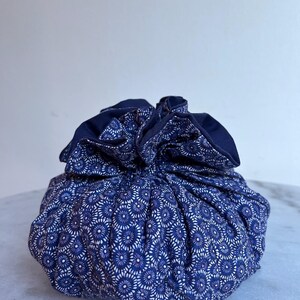 Open-flat Handmade Drawstring Makeup Bag + Small Matching Brush Bag - Etsy
