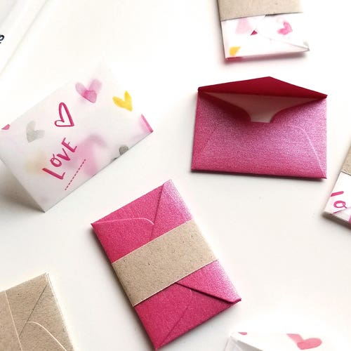 Pack of 24 Mix and Match Tiny Love Notes - Etsy
