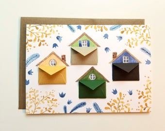 Congratulations Baby Boy Tiny Envelopes Card | Etsy