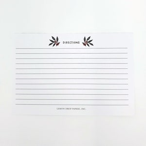 Berries Hand Illustrated Recipe Cards | Set of 10 | 4x6 Flat Cards - Etsy