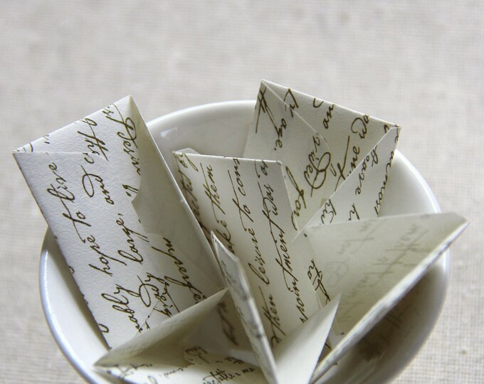 Tiny Love Notes - Script - Etsy