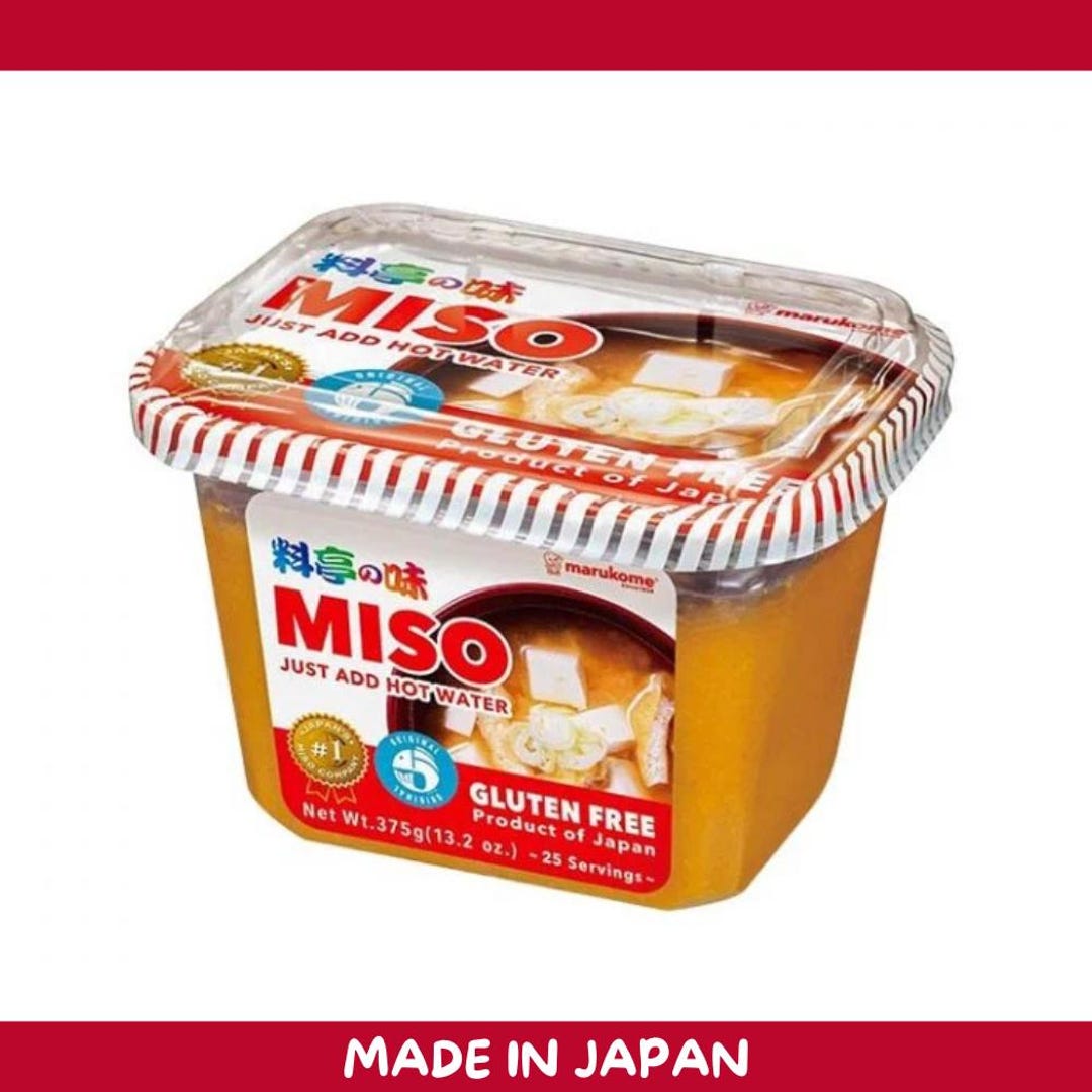 Marukome Ryotei Miso With Dashi – 375 G - Etsy