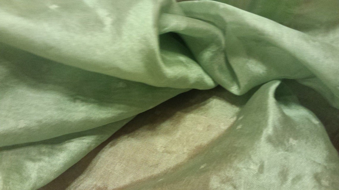 SPA SHEER Aqua Polyester With DOTS 60" Wide Fabric Home Decor, 31-16-49 ...