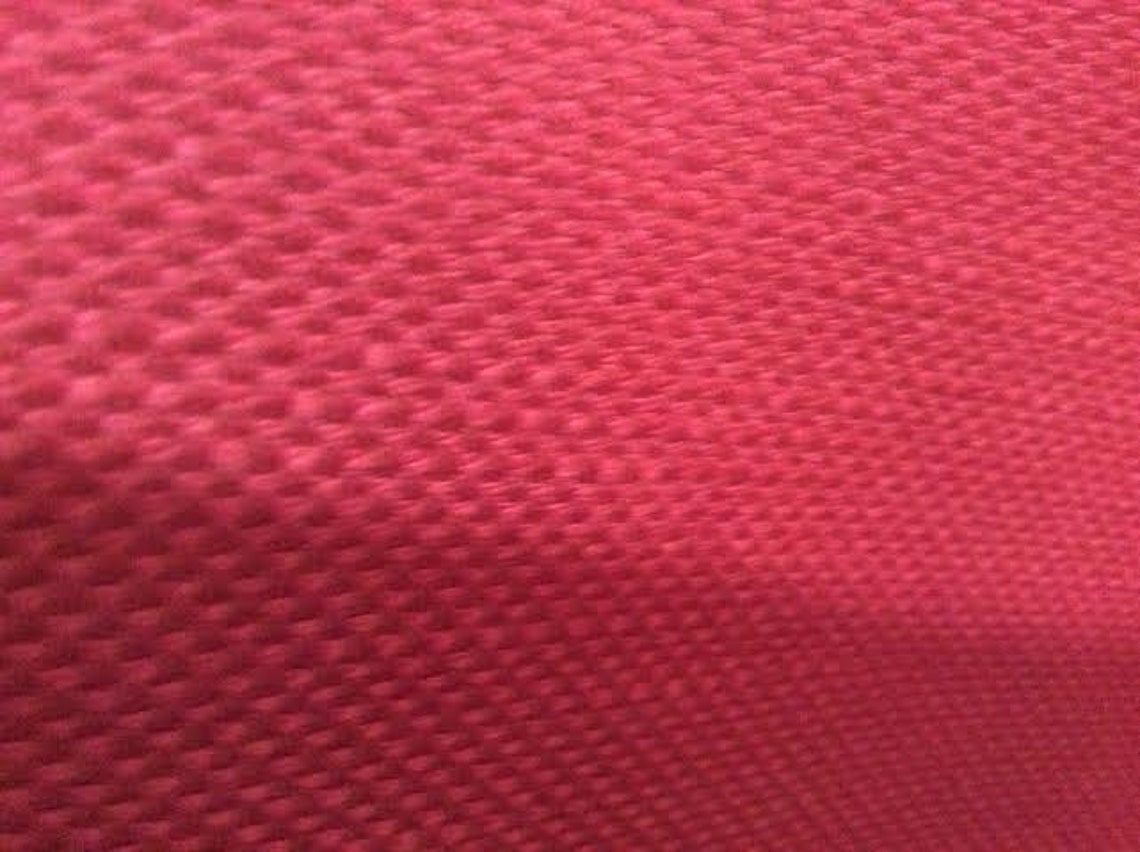 Bright CHERRY RED Solid Woven COTTON Upholstery Fabric Home Decor,02-60 ...