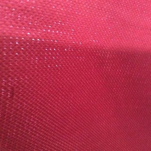 Bright CHERRY RED Solid Woven COTTON Upholstery Fabric Home Decor,02-60 ...
