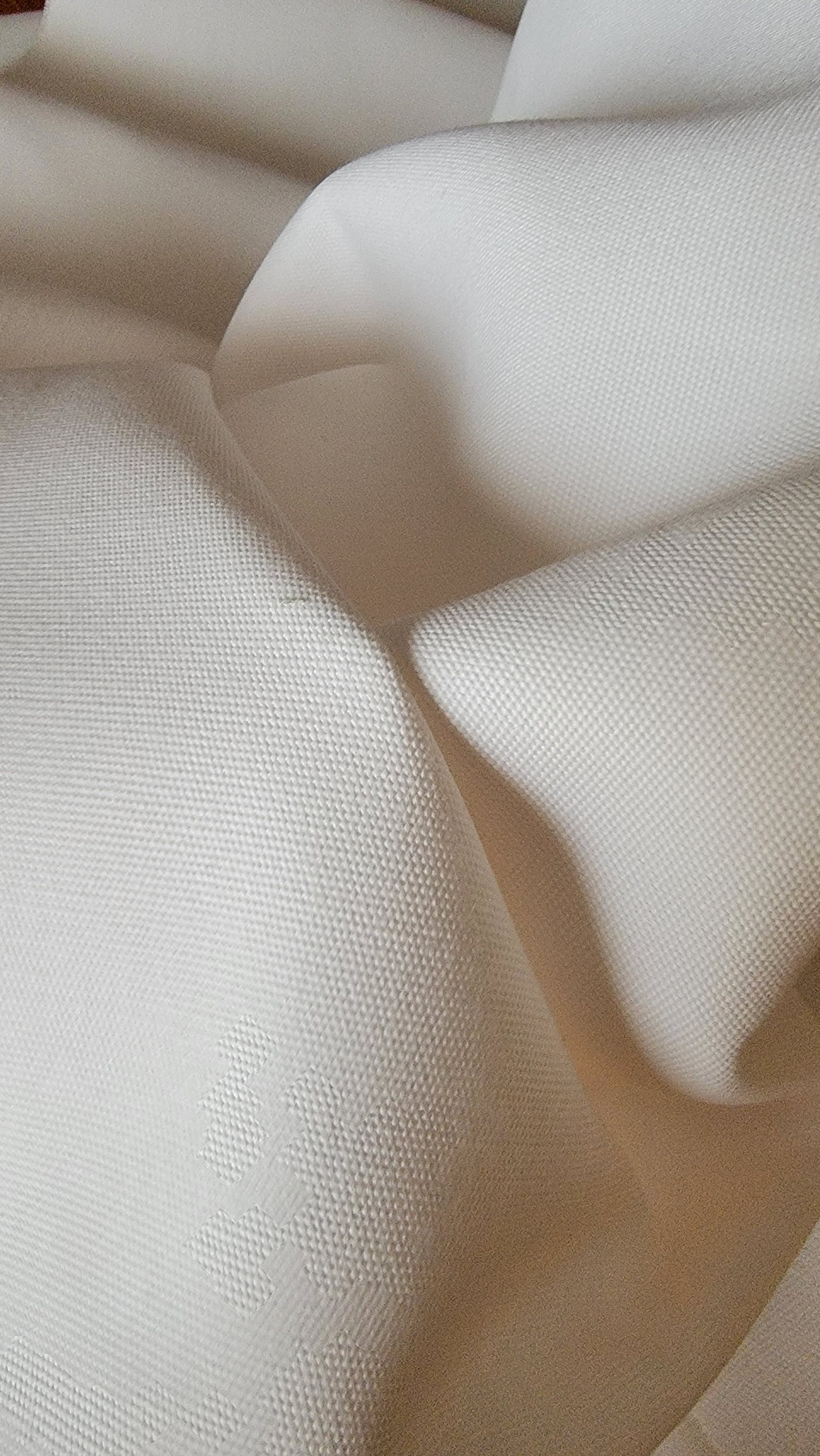 Optic WHITE COTTON DUCK Solid Remnants Home Decor Fabric - Etsy