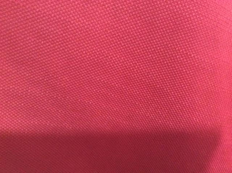 Bright CHERRY RED Solid Woven COTTON Upholstery Fabric Home Decor,02-60 ...