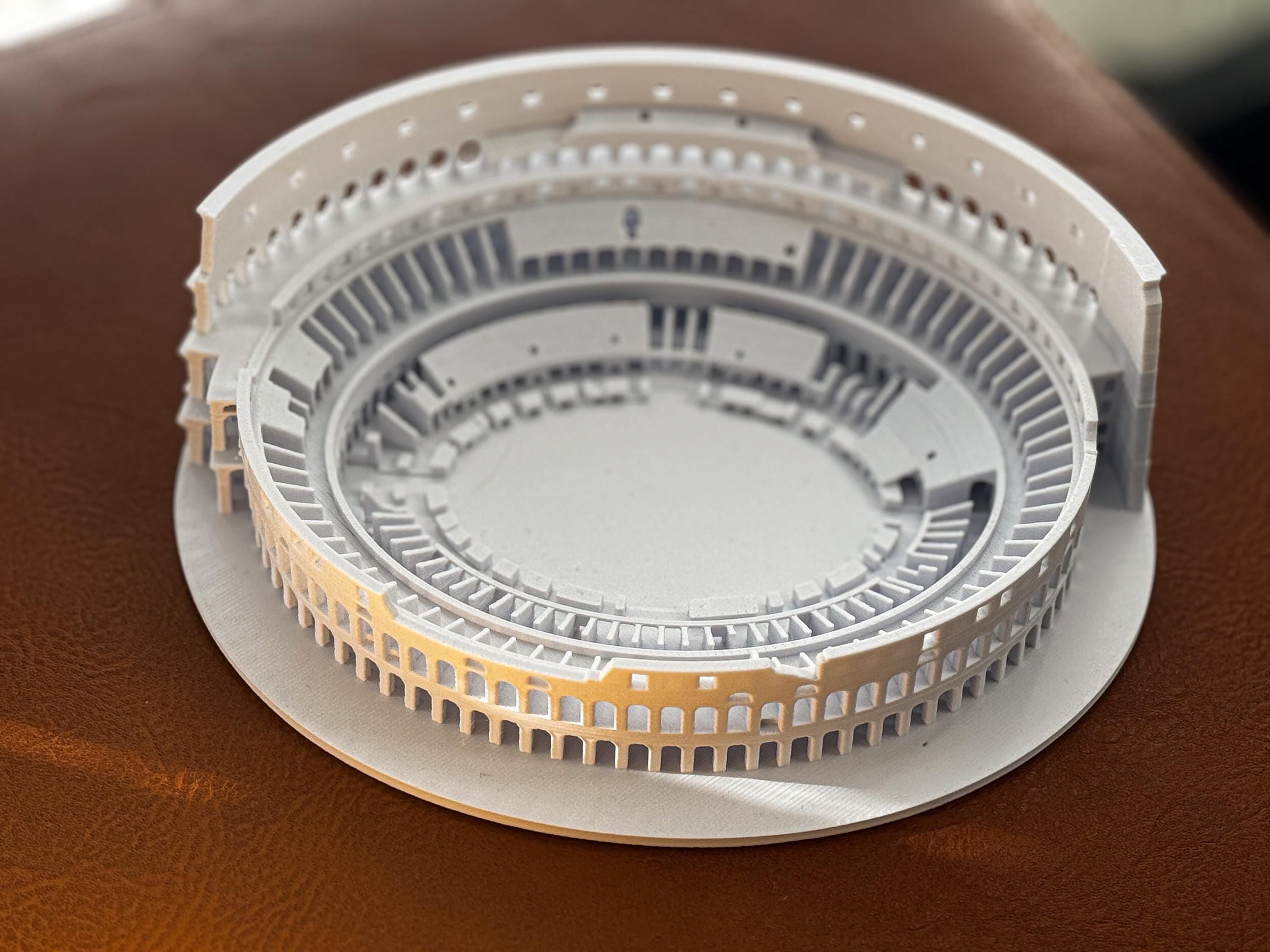 Marble Composite Roman Colosseum Model: Ancient Rome Sculpture - Etsy