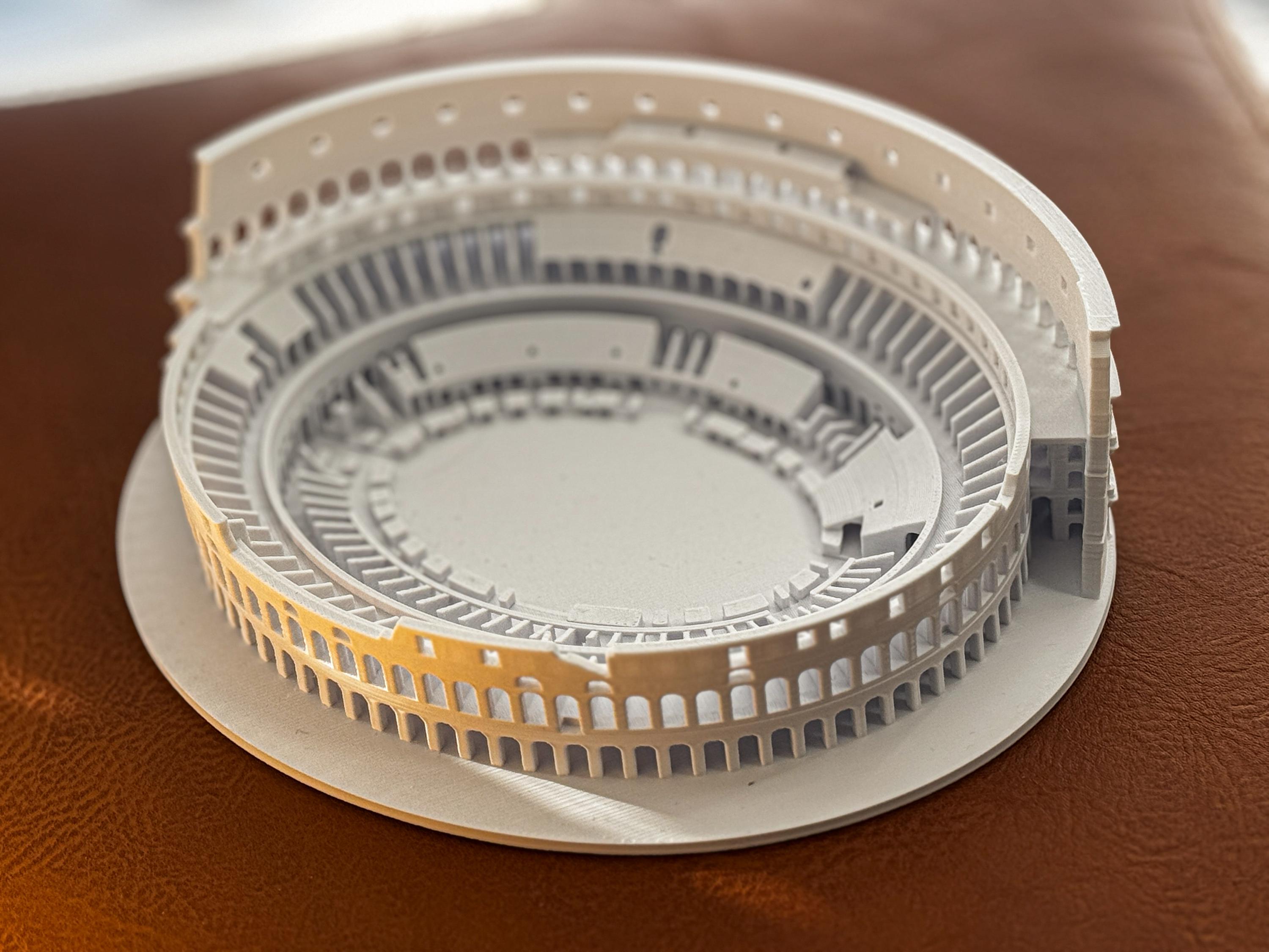 Marble Composite Roman Colosseum Model: Ancient Rome Sculpture - Etsy