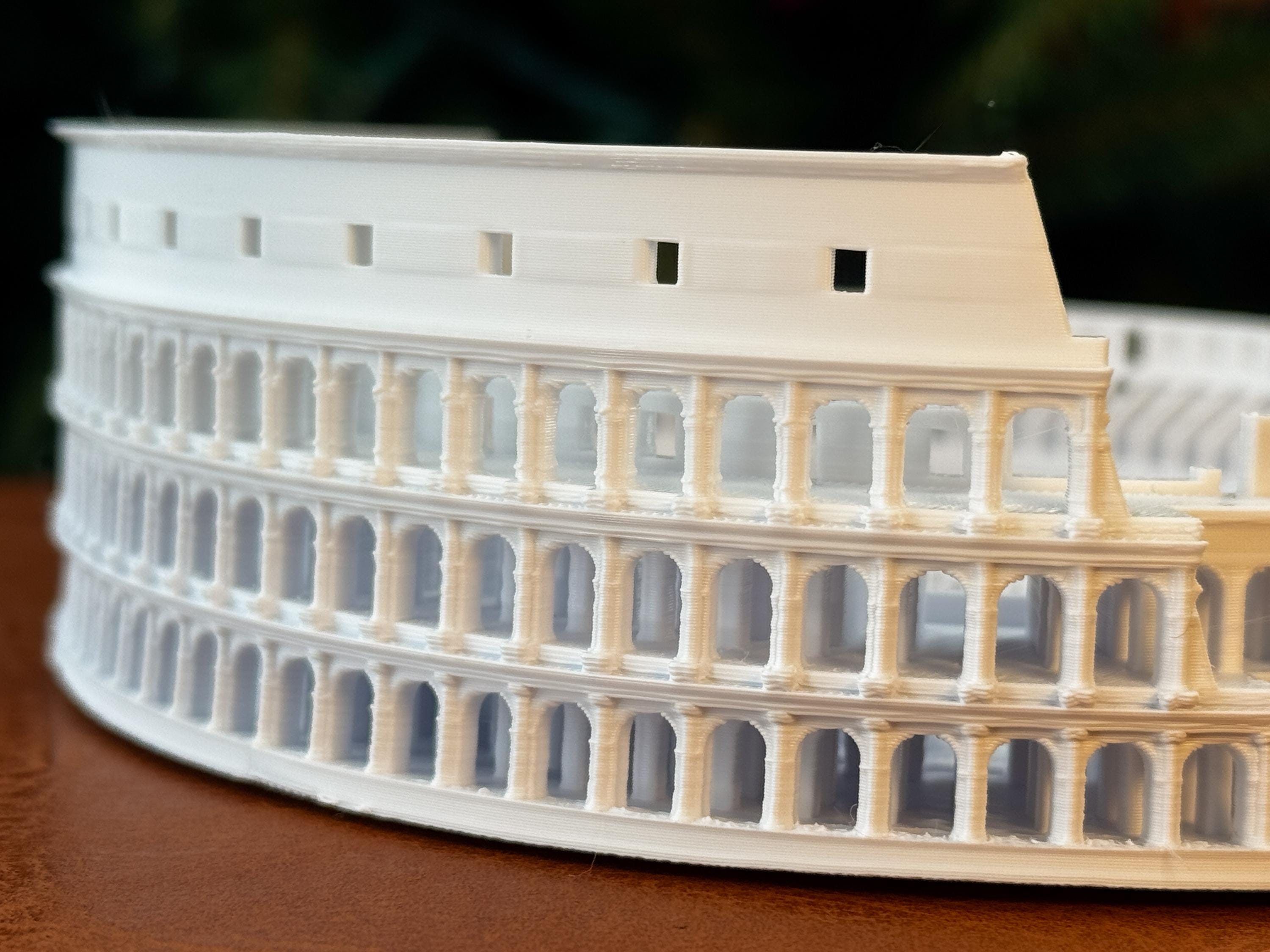 Marble Composite Roman Colosseum Model: Ancient Rome Sculpture - Etsy
