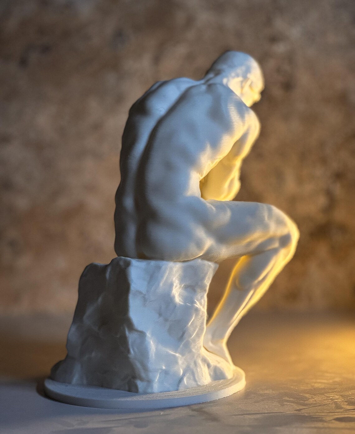 Intricate the Thinker Replica - Rodin's Iconic Masterpiece - Etsy