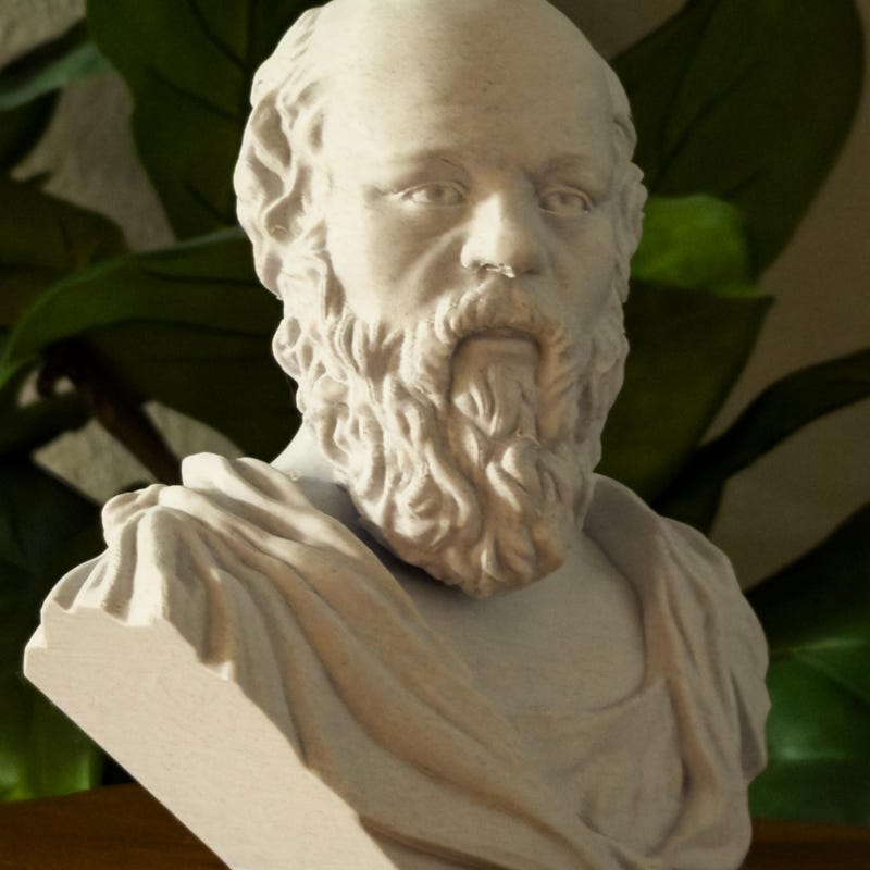 Greek Figurines Socrates - Etsy