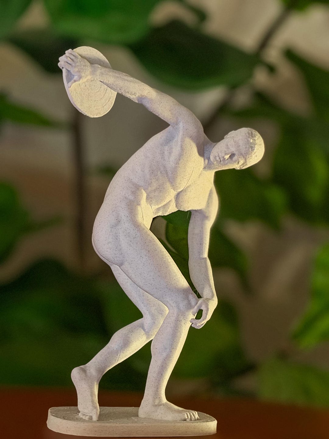 Discobolus Statue Replica, Greek Art Sculpture, Home/office Decor - Etsy