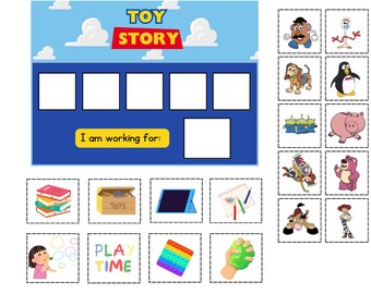 Toy Story Token Board - Etsy