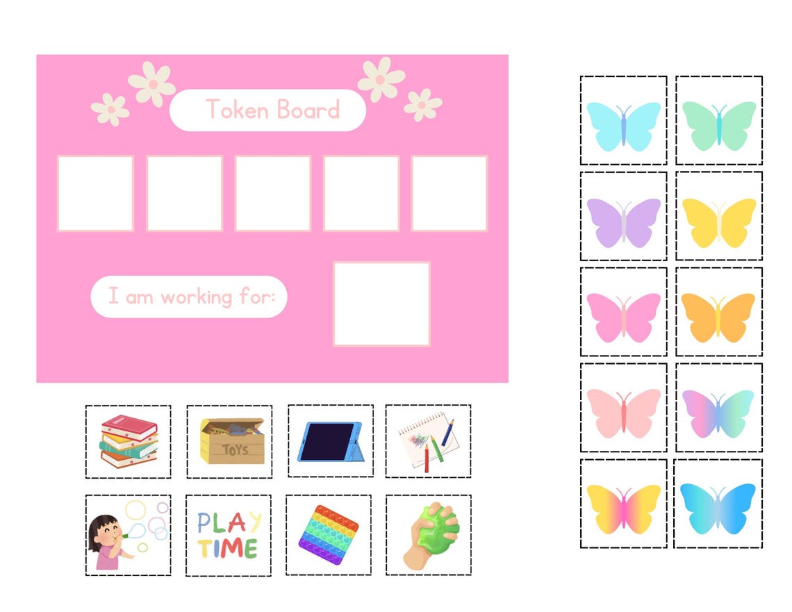 Cute Token Board - Etsy