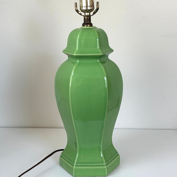 Chartreuse Lamp - Etsy