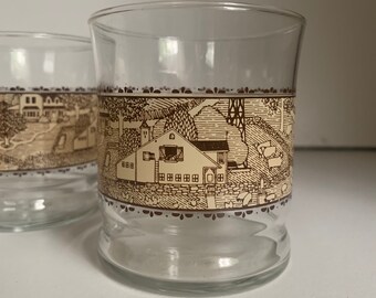 Libbey Farm Animal Juice Glasses - Etsy