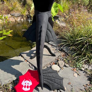 READY TO SHIP - Extra Long Night Fury Tail - Etsy