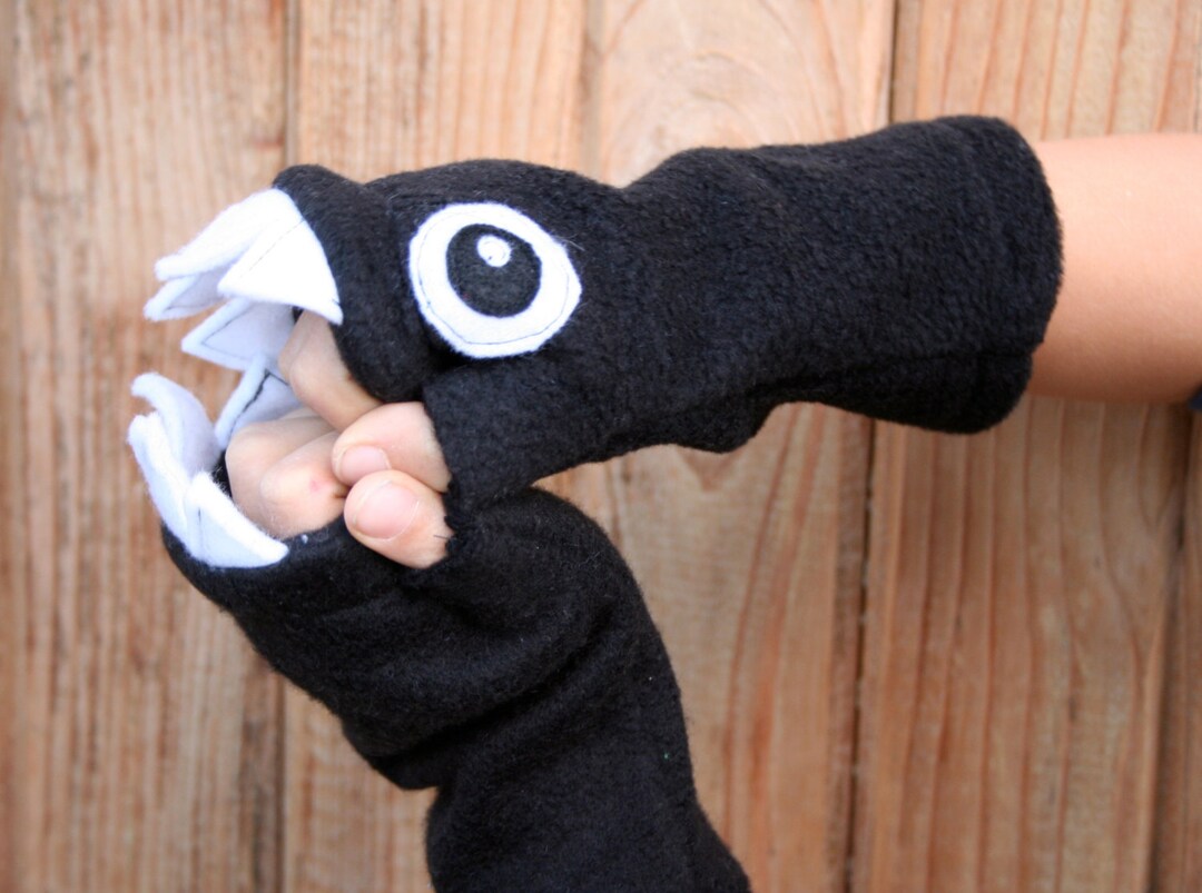 Chomp Fingerless Gloves for Chompy Little Hands - Etsy