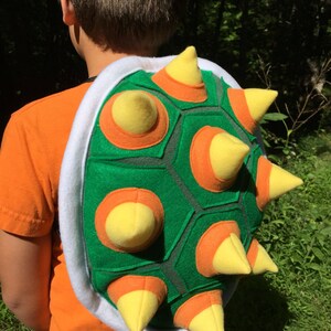 2 Piece Bowsette Costume Shell & Tail Set - Free Shipping - Etsy