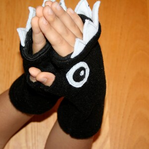 Chomp Fingerless Gloves for Chompy Little Hands - Etsy