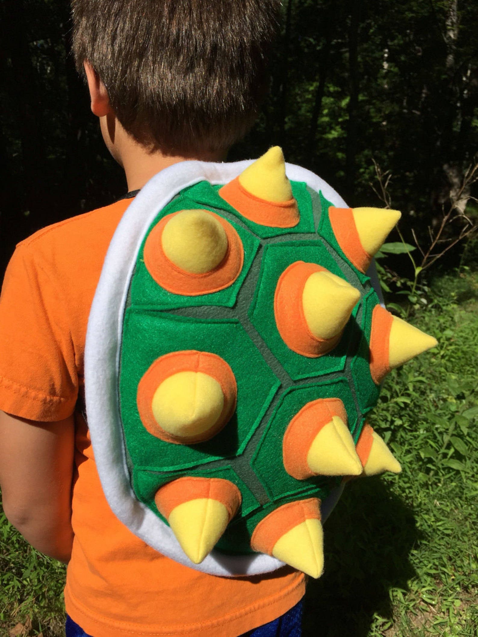 2 Piece Bowser Costume Shell & Tail Set - Etsy