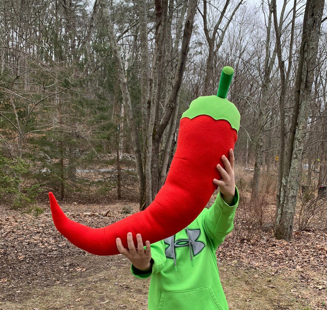 GIANT Stuffed Chili Pepper Plush Pillow - Etsy