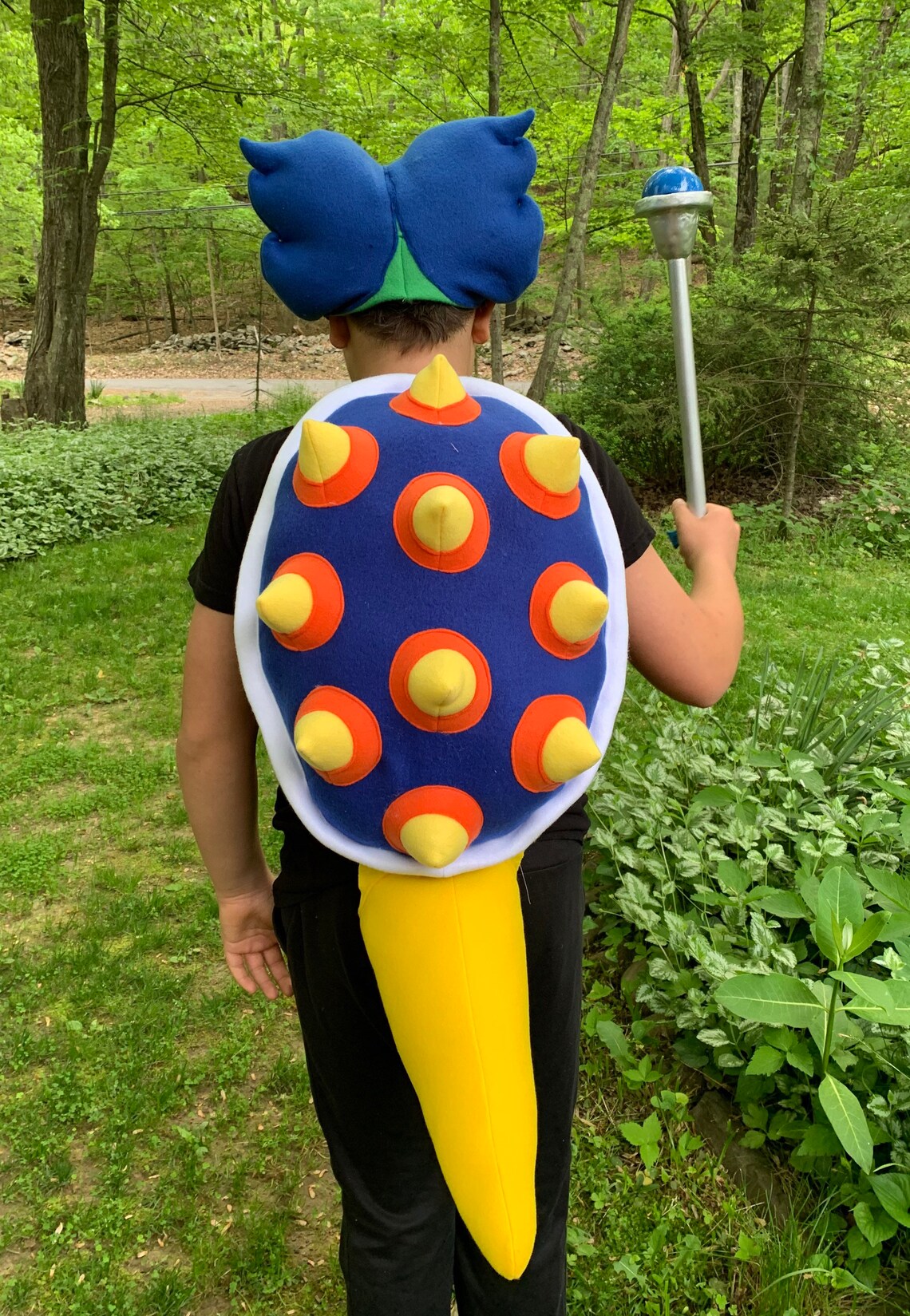 Custom Koopaling Costume Shell and Tail Set Larry Roy Lemmy - Etsy