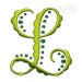 Gemma Scallop Machine Embroidery Font Alphabet Letters INSTANT DOWNLOAD ...