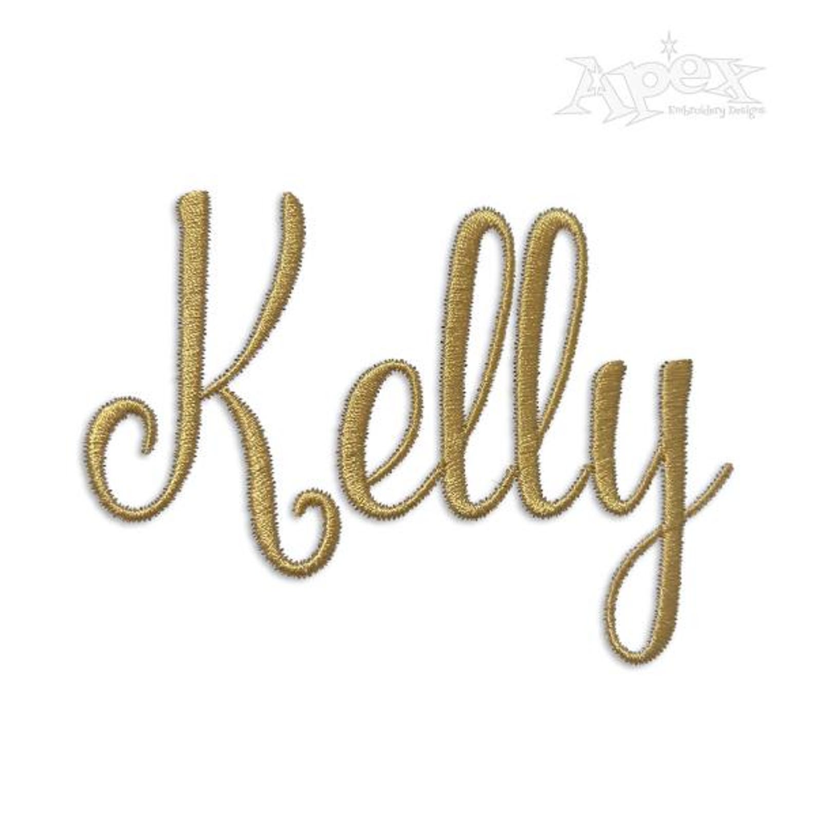 Madison Script Machine Embroidery Font Alphabet Letters INSTANT ...