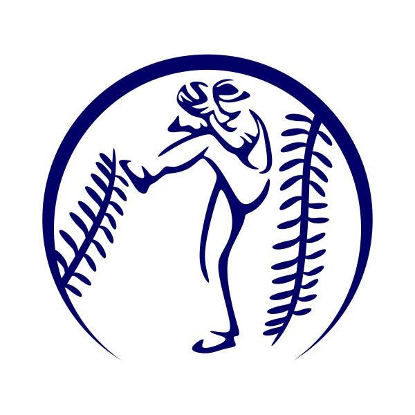 Baseball Players Cuttable Design SVG PNG DXF & Eps Designs Cameo File ...