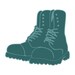 Combat Boot Cuttable Design SVG PNG DXF & Eps Designs Cameo File ...