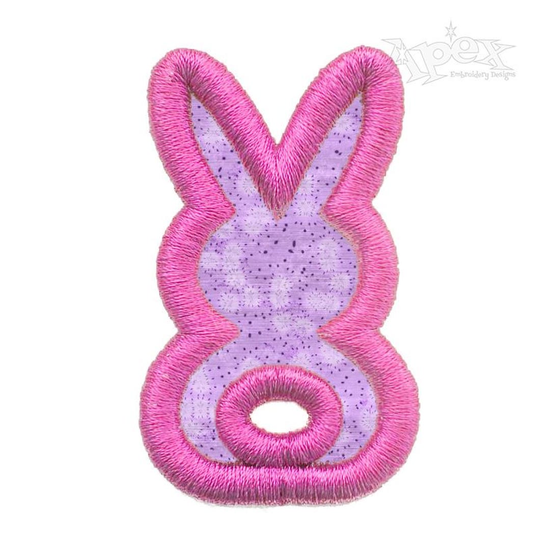 Easter Bunny 3D #2 Machine Embroidery Design PES DST JEF Instant ...