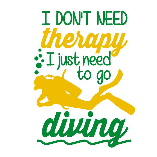 Scuba Diving Cuttable Design SVG PNG DXF & Eps Designs Cameo File ...