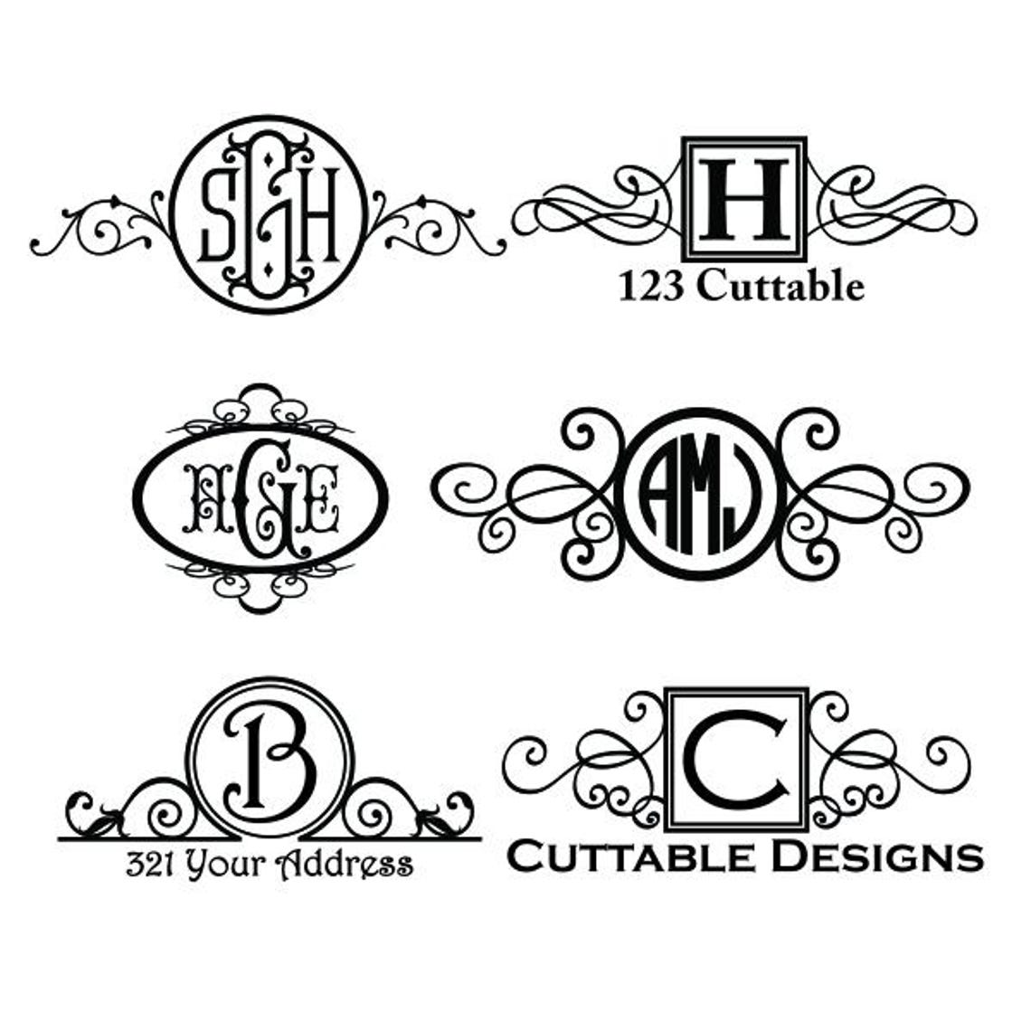 Mailbox Templates Cuttable Design SVG PNG DXF & Eps Designs Cameo File ...