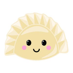 Little Pierogi Polish Cuttable Design SVG PNG DXF & Eps Designs Cameo ...