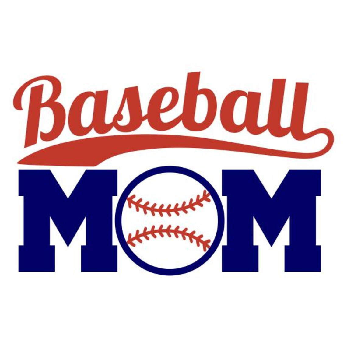Baseball Mom Cuttable Design SVG PNG DXF & Eps Designs Cameo File ...